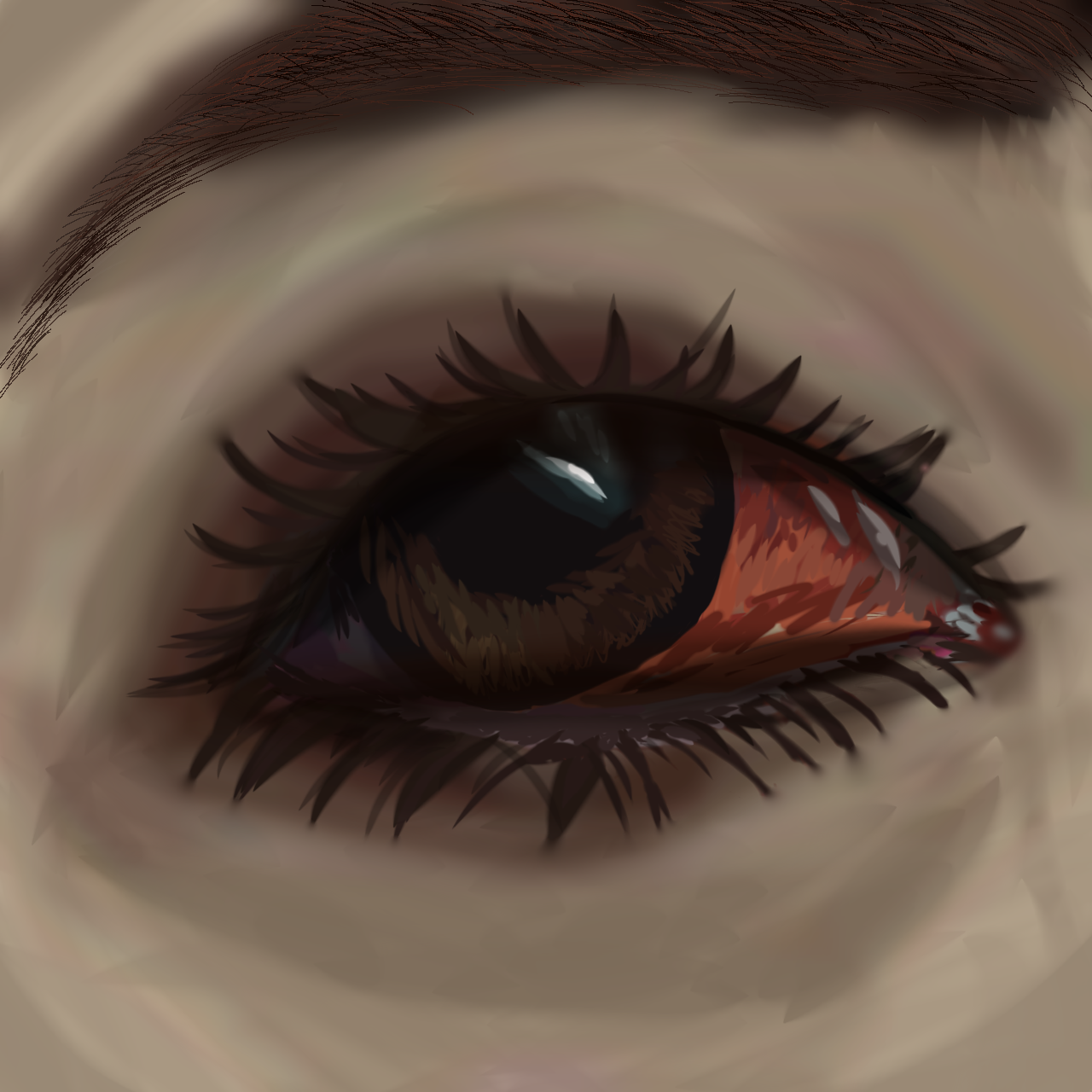 Drugged Eyes - ibisPaint