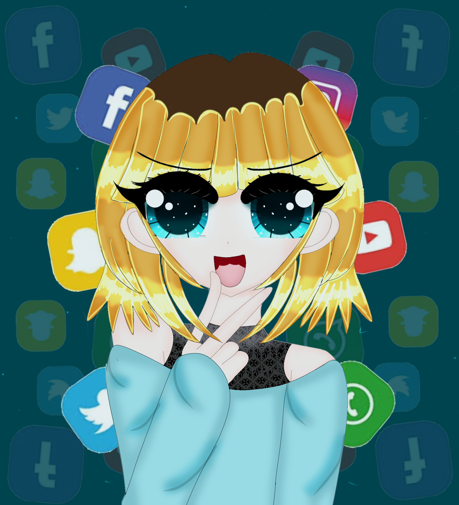 Mem Cho oshi no ko - ibisPaint