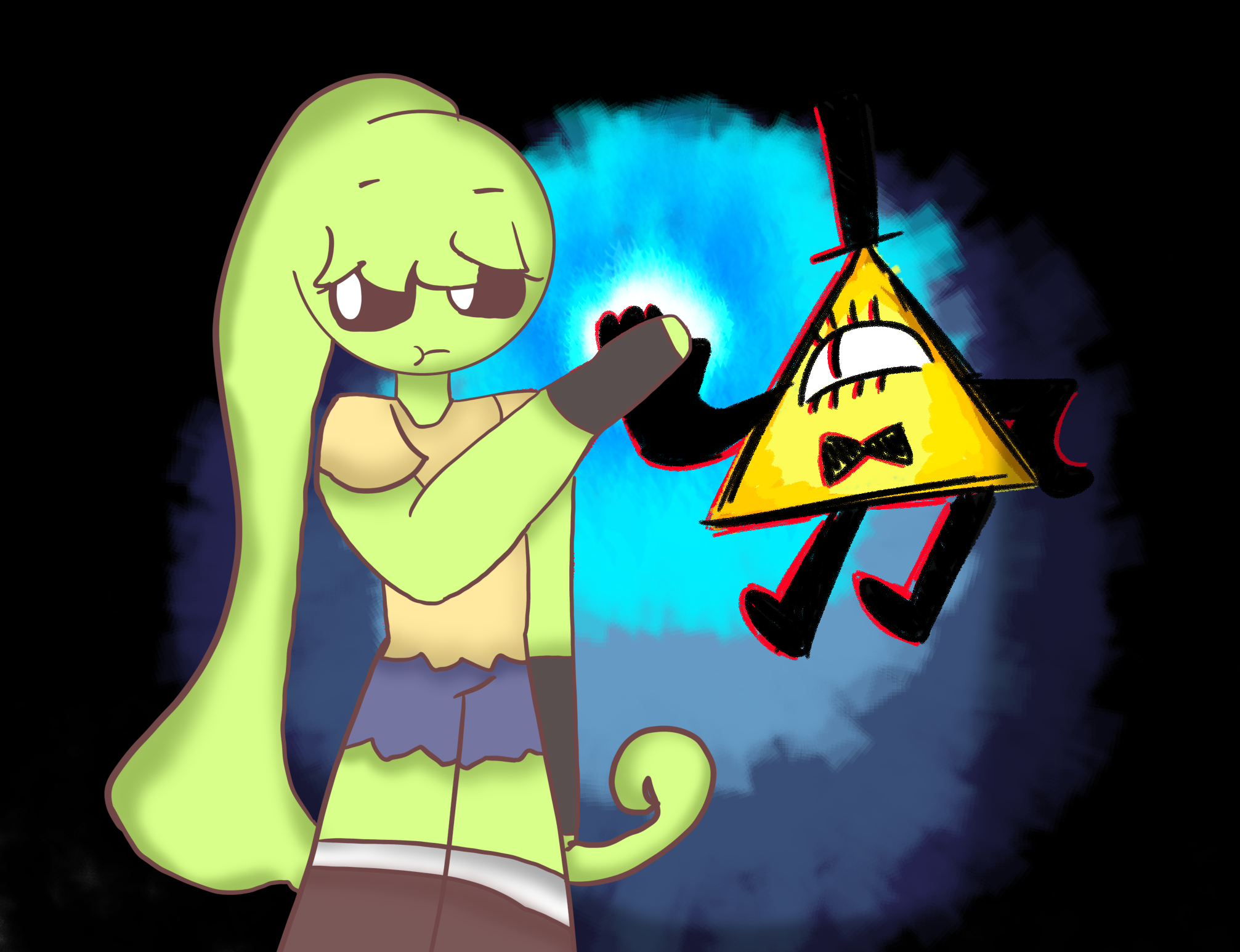 YOO I SHOOK HANDS WITH DA DEVILL - ibisPaint