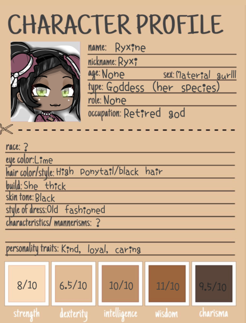 ! Character profile ! - ibisPaint