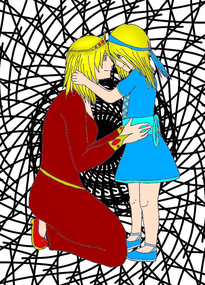 Queen Stella and Princess NightStar - ibisPaint