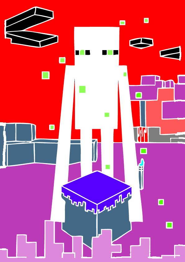 Inverted enderman - ibisPaint