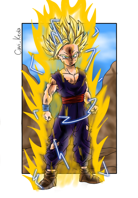 Gohan ssj2 - ibisPaint