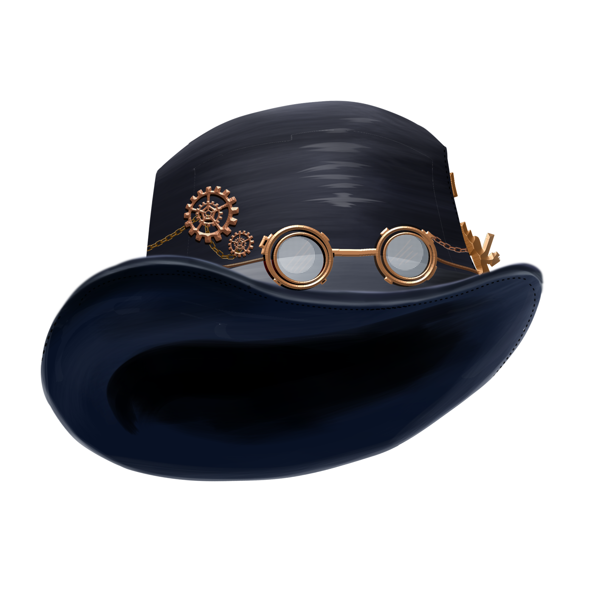 steampunk hat 2 - ibisPaint
