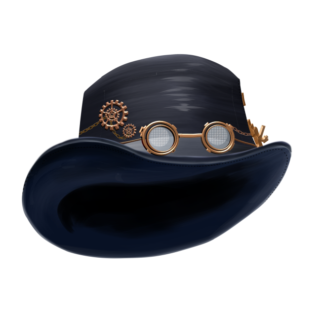 steampunk hat 2 - ibisPaint