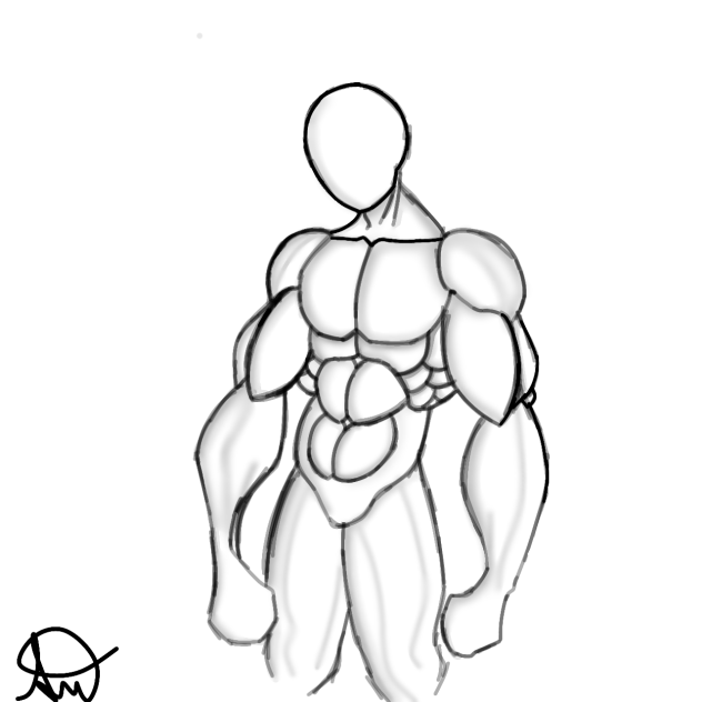male body (Cuerpo masculino) - ibisPaint
