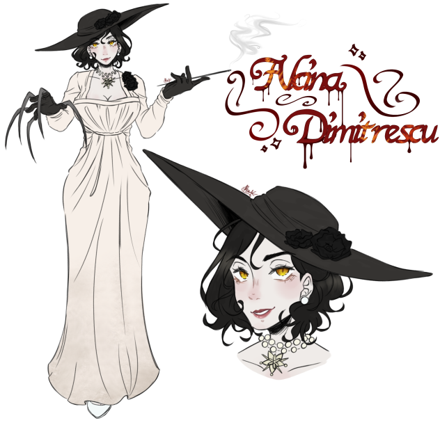 Lady Dimitrescu - ibisPaint