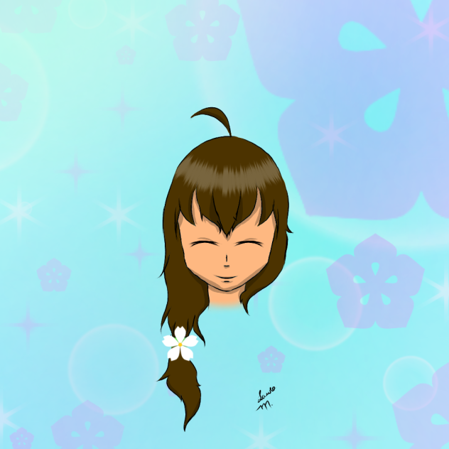 uma garota 😗 - ibisPaint