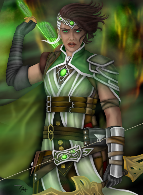 Vivien Reed - Magic The Gathering - ibisPaint