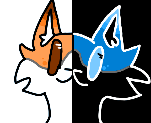 FOX DATS INVERTED - ibisPaint