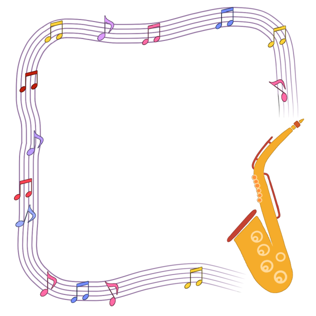 music instrument border - ibisPaint