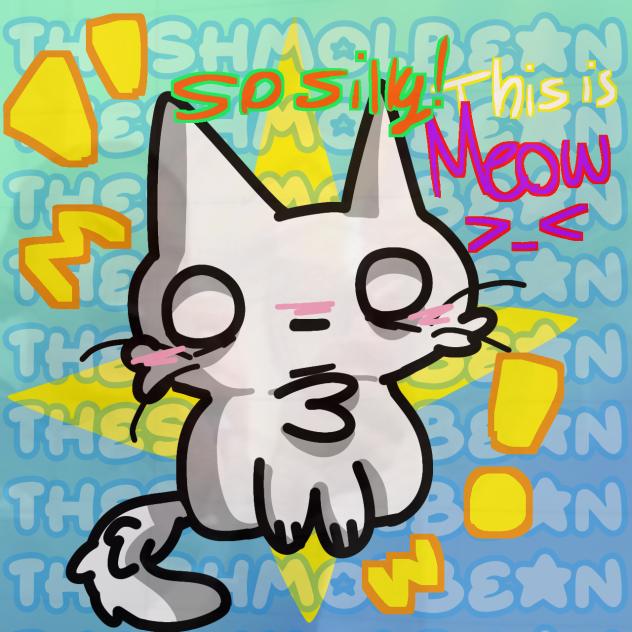 silly cat !! - ibisPaint