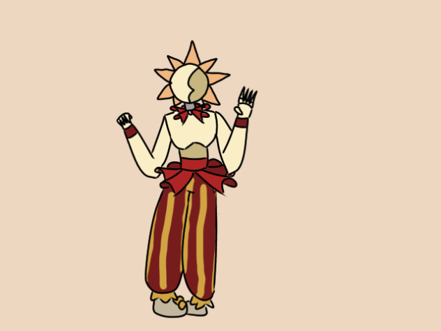 Dancing Sun Animation - ibisPaint