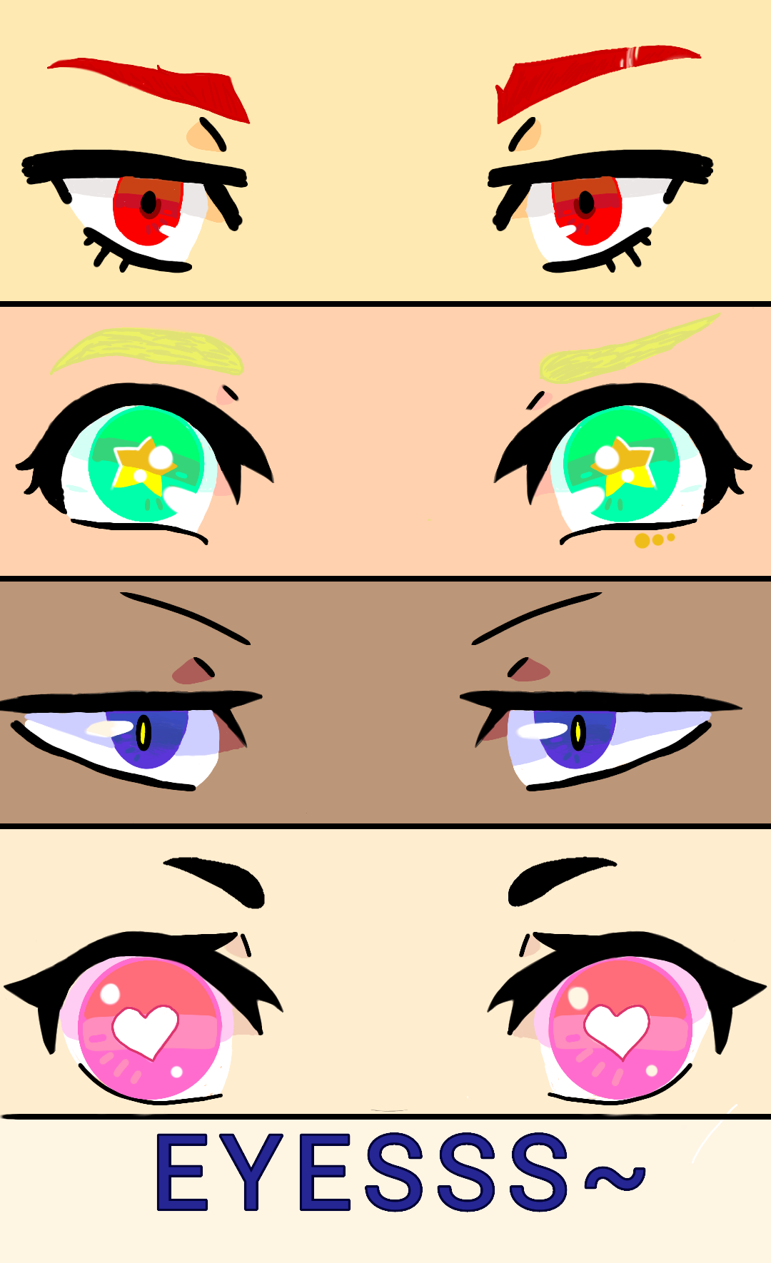 Eyes Of My Oc's - ibisPaint