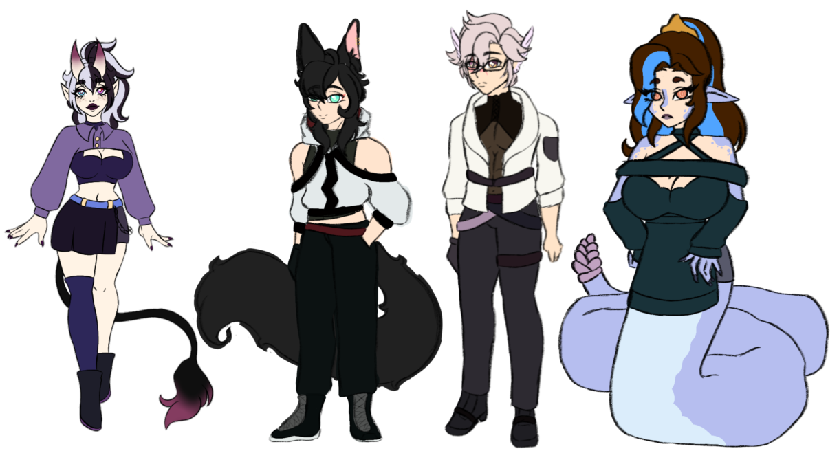 Todos mis Oc - ibisPaint