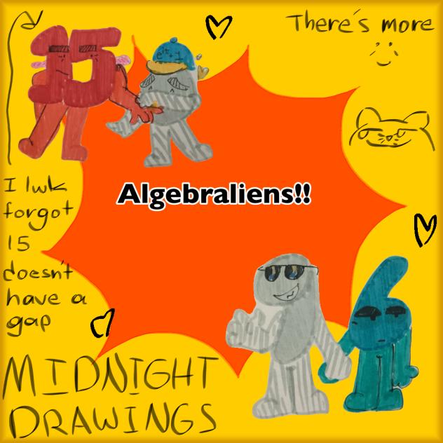 Basically algebraliens! - ibisPaint