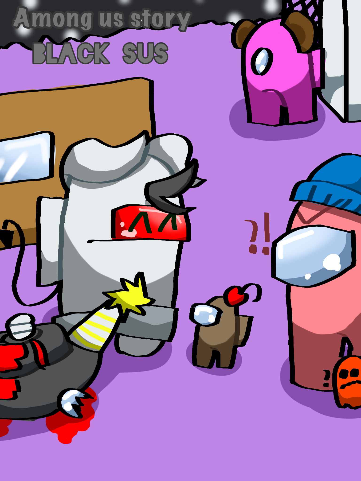 Black sus fanart ig - ibisPaint