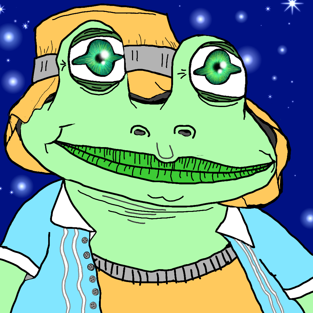 90s frog - ibisPaint
