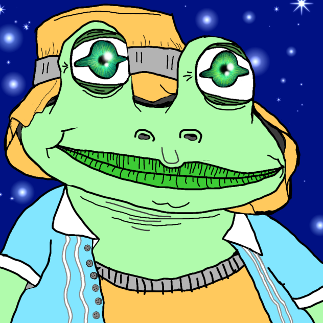 90s frog - ibisPaint