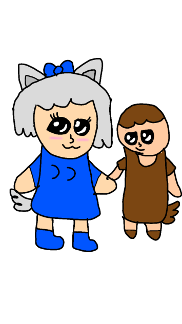 Human Duke and Pansy - ibisPaint