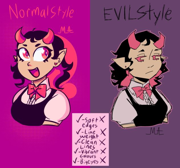 Evil Artstyle Challenge!!! - ibisPaint