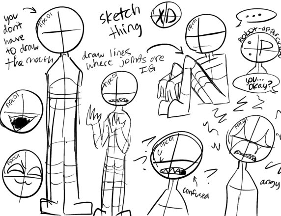OC - Dummy angles - ibisPaint