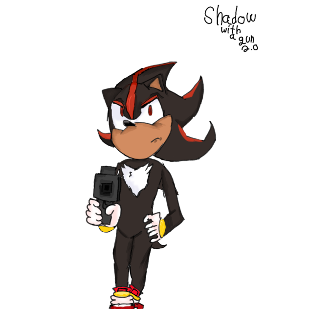 shadow with a gun (remake) - ibisPaint