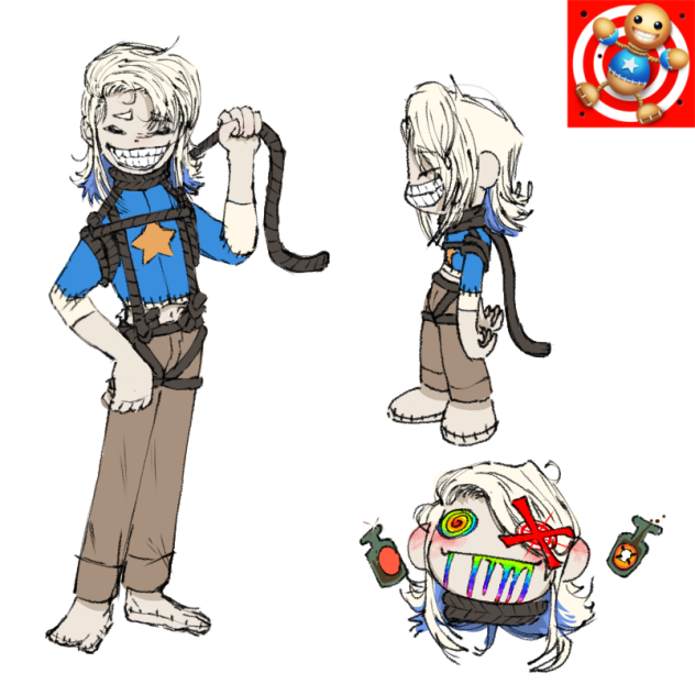 kick the human buddy - ibisPaint