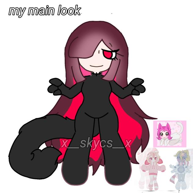 main oc and look - ibisPaint