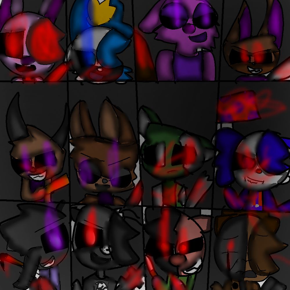 all piggy bots - ibisPaint