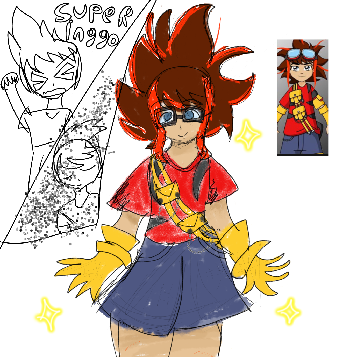 Super inggo fan art - ibisPaint