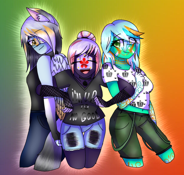 Bff's no matter what reality - ibisPaint