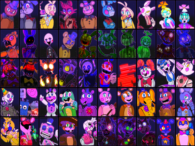 FNAF UCN Anniversary - ibisPaint
