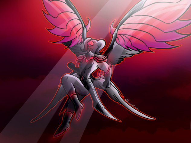 The Fallen Angel - ibisPaint