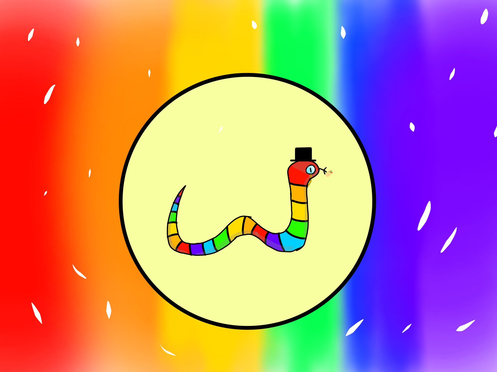 Pride snake - ibisPaint
