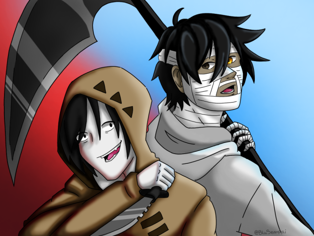 Isaac the killer & Jeff Foster - ibisPaint