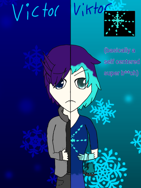 Victor-Viktor (Ice Superhero) - ibisPaint