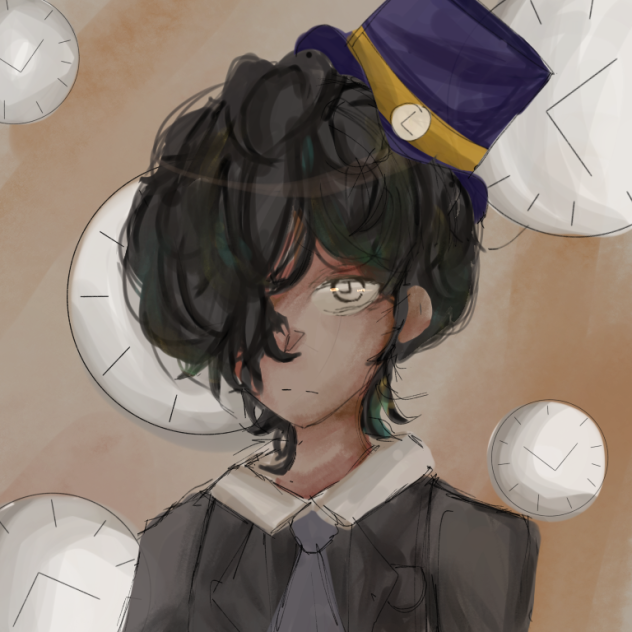 clock man - ibisPaint