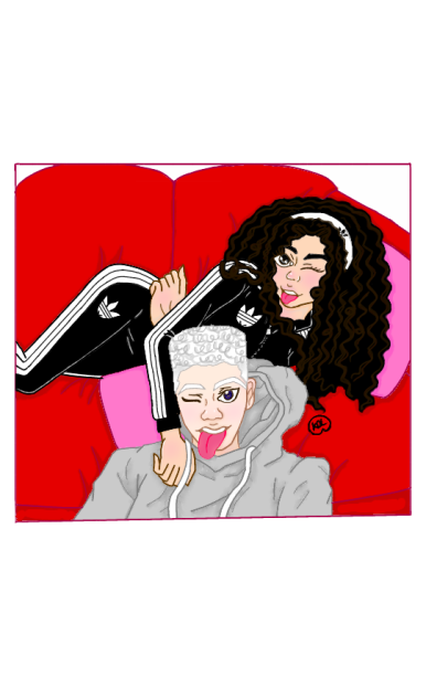 Chilling with Bae - ibisPaint