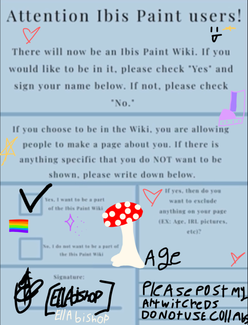 My contract thing - ibisPaint