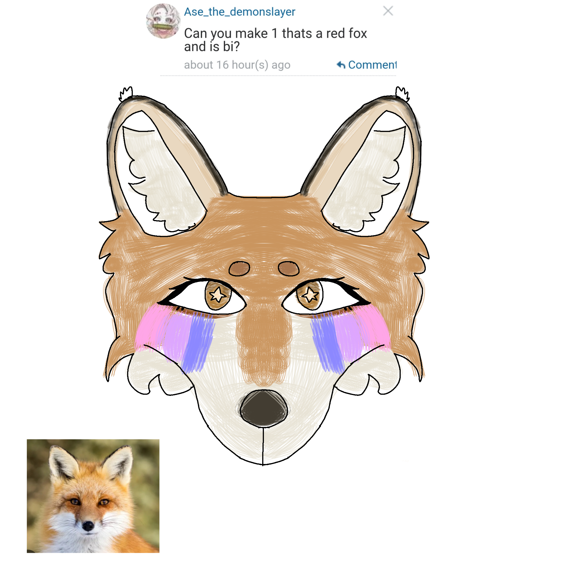 tried something new (request) - ibisPaint