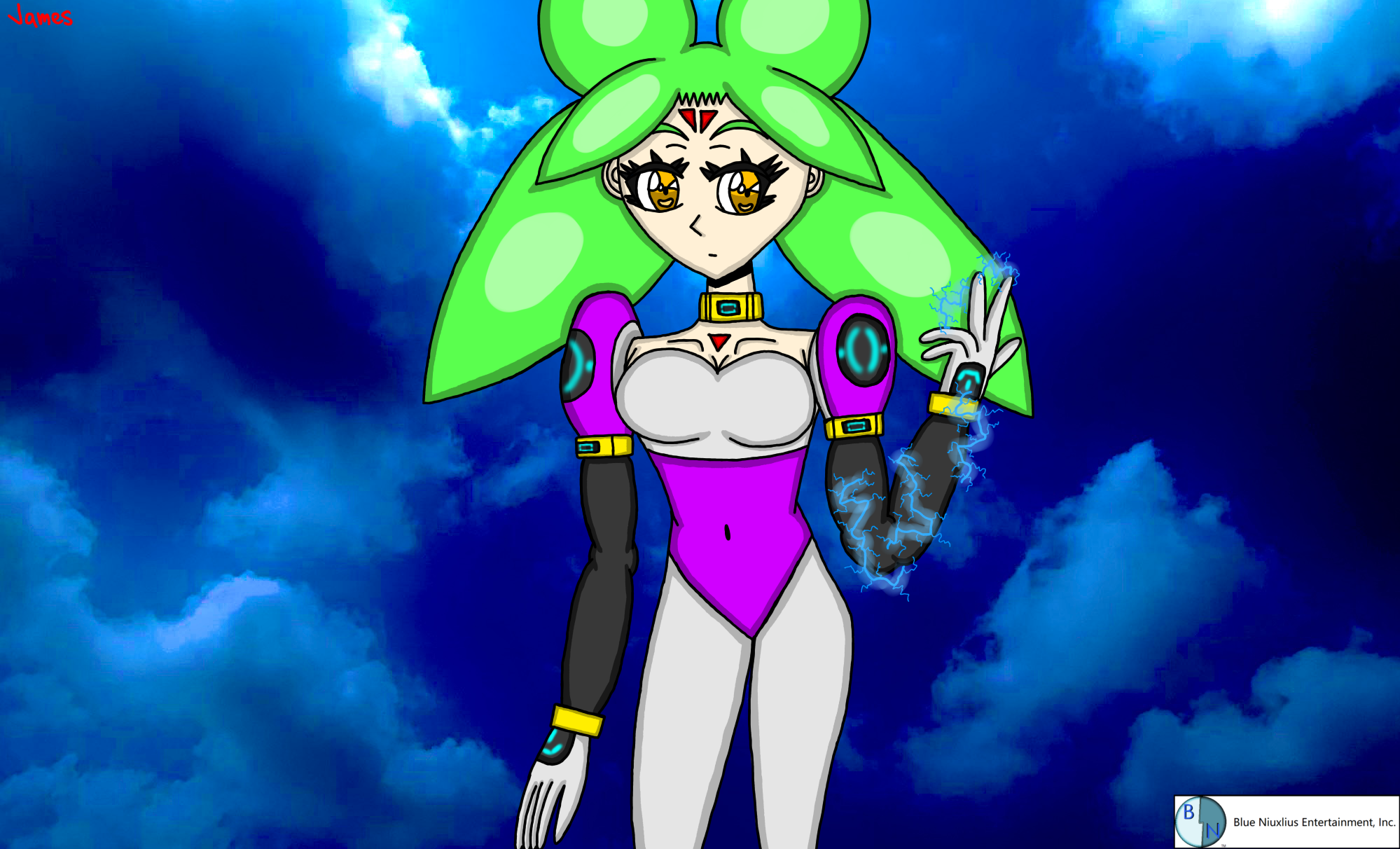 Kemika Uriko The Chimera Powered Voltage - ibisPaint