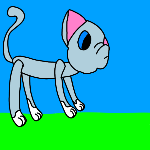 Ice Fur and Holly Tail animation - ibisPaint