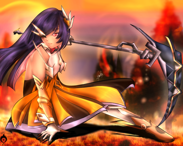 Evil Ruby Mecha Maiden - ibisPaint