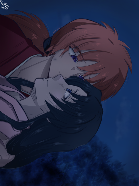 Kenshin y Kaoru ♡ - ibisPaint