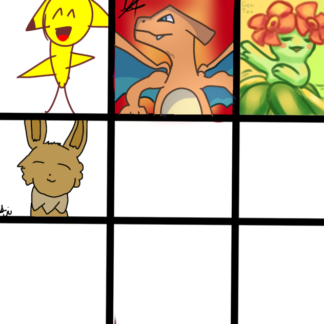 Pokemon colab - ibisPaint