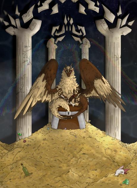 THE QUEEN OF GREED - ibisPaint