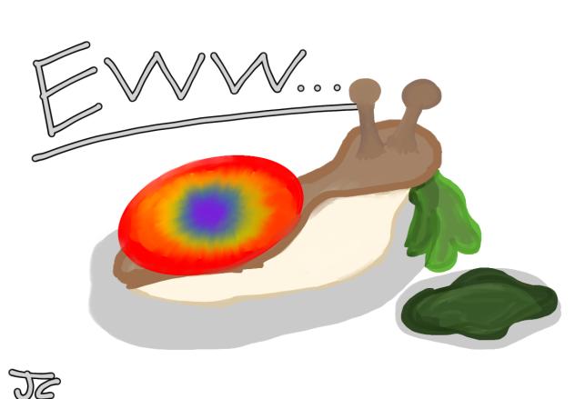 Rainbow snail 🐌 - ibisPaint