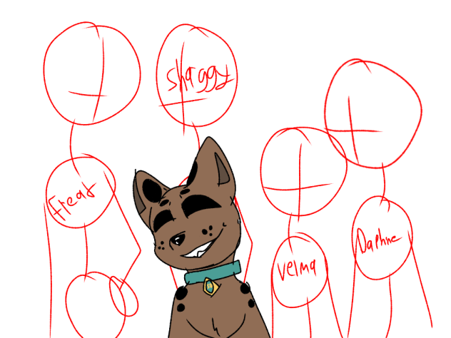 SCOOBY DOO COLAB - ibisPaint