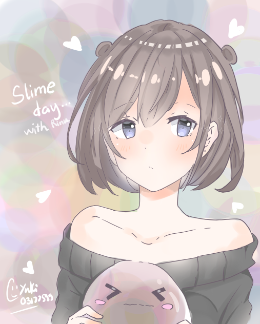 colorful day with Rinu ʕ•ᴥ•ʔ - ibisPaint